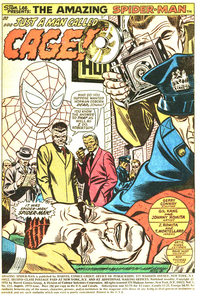 The Amazing Spider-Man #123 | Spider-Man Online